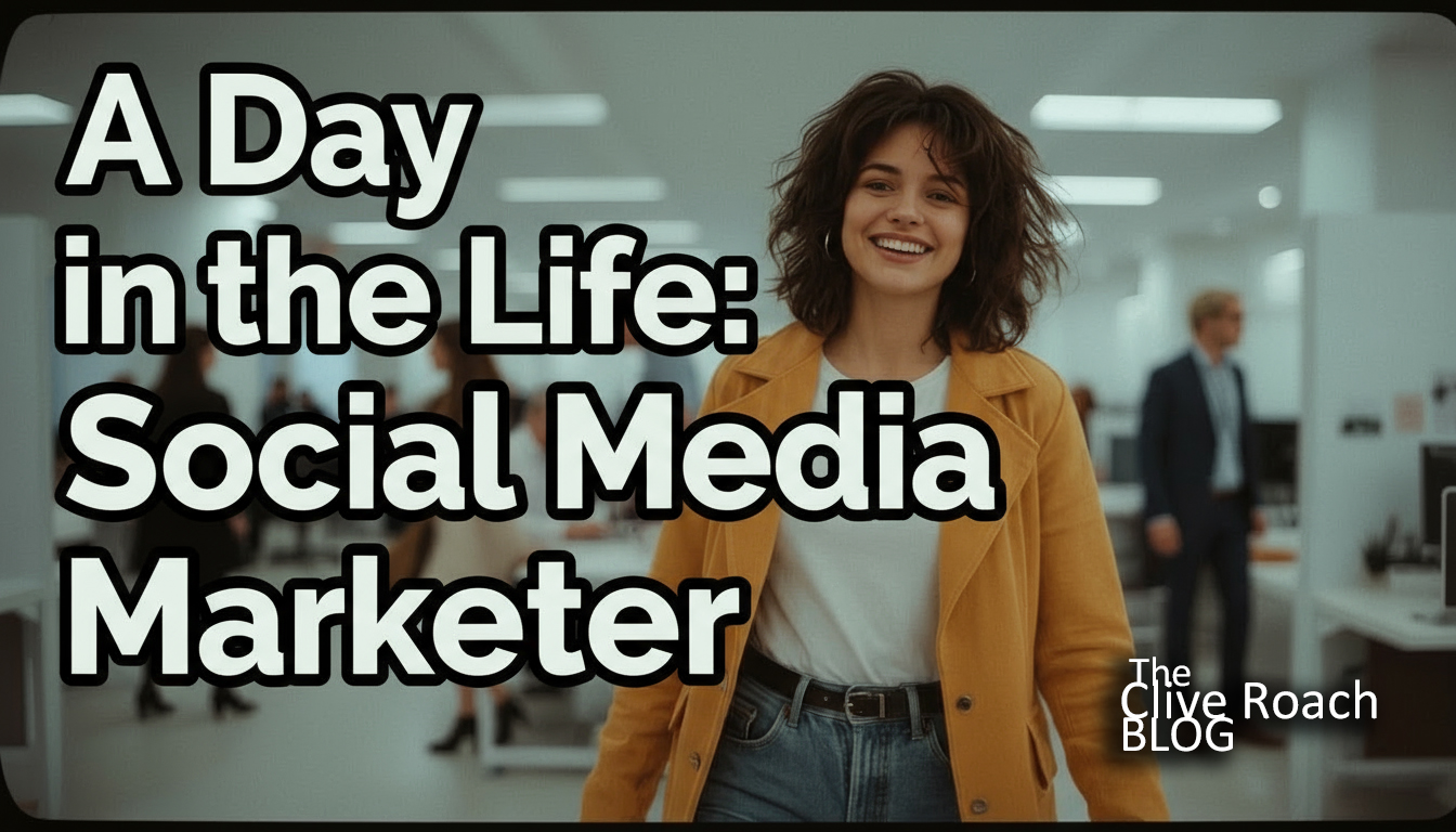 A Day in the life - Social Media Marketer - Clive Roach Social Media