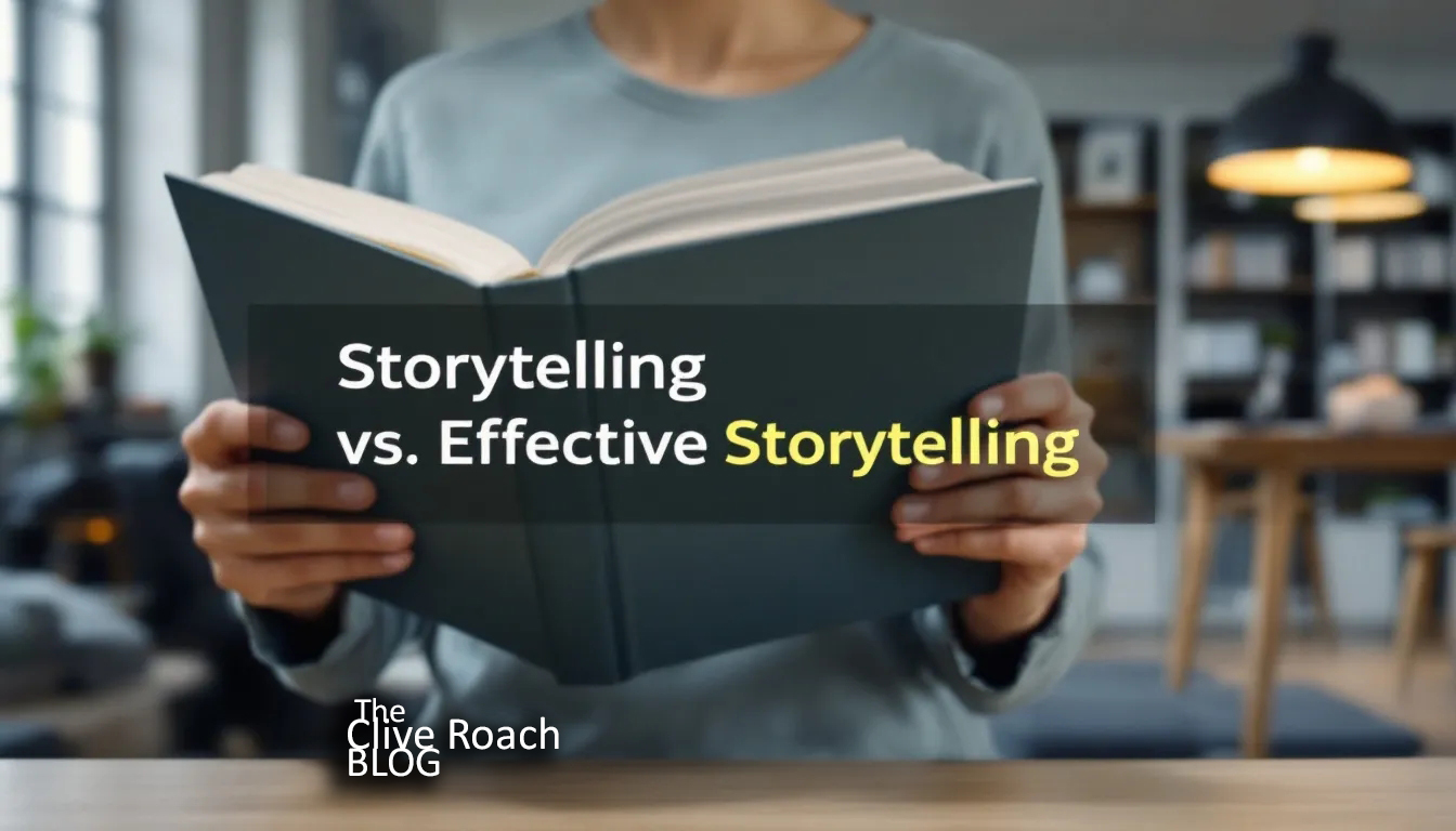 Storytelling vs. Effective Storytelling - Clive Roach Social Media
