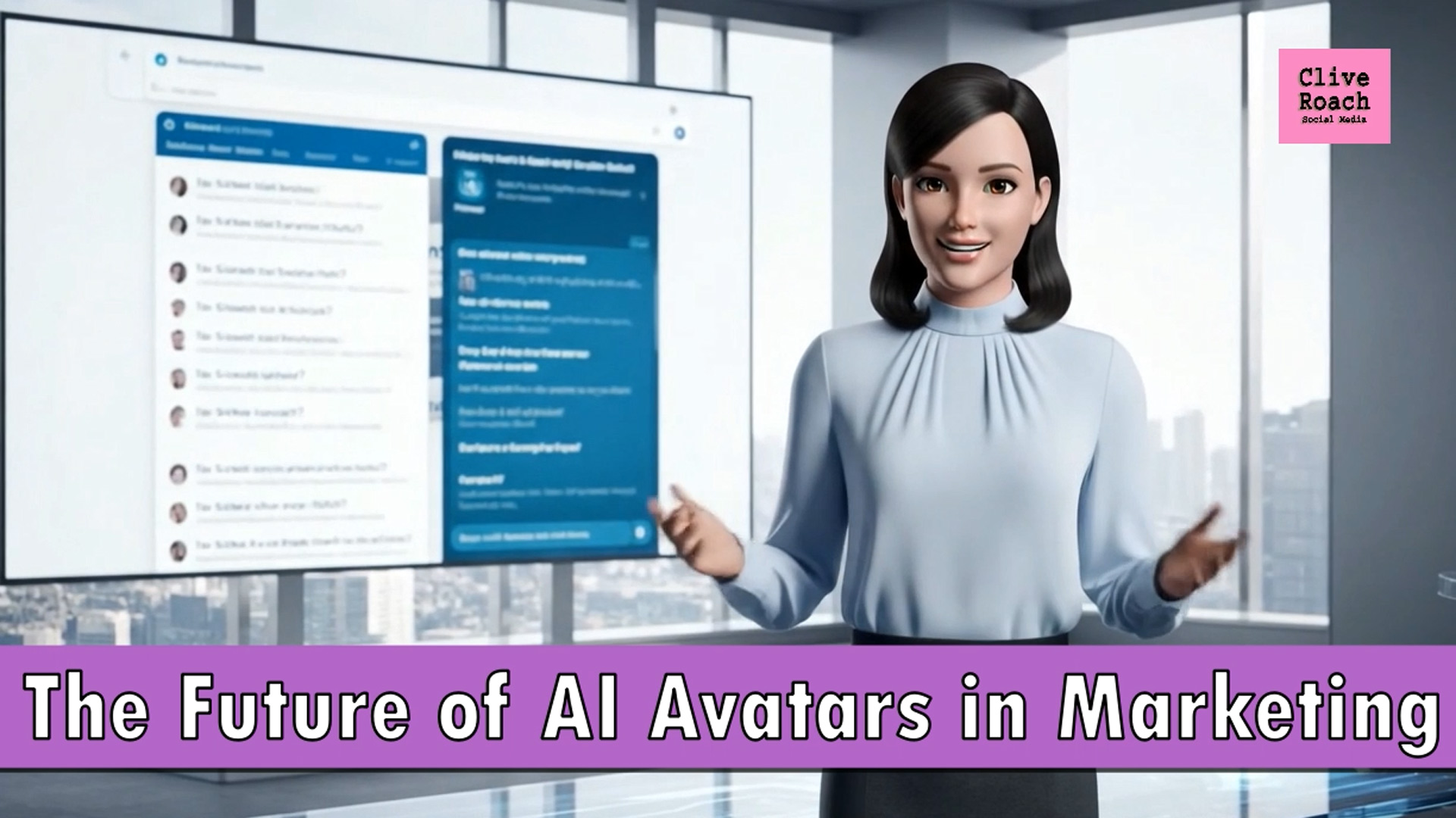 The Future of AI Avatars in Marketing - Clive Roach Social Media